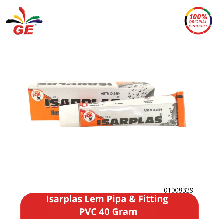 Isarplas Lem Pipa & Fitting PVC 40 Gram 01008339 | Lazada Indonesia
