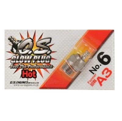 หัวเทียน O.S. #6 A3 Glow Plug Hot Air | Lazada.co.th