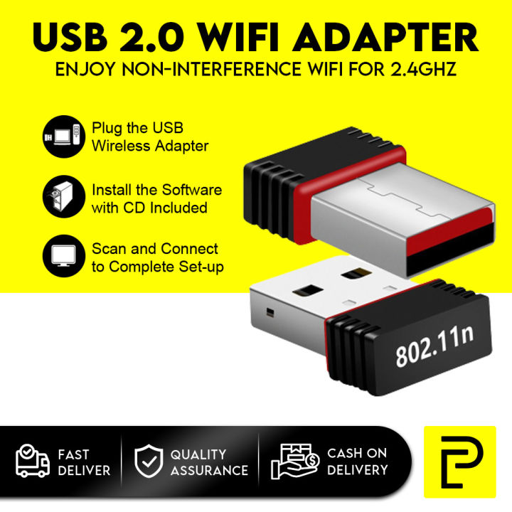 Wireless Mini Usb Wifi Adapter 802.11N 150Mbps USB2.0 Dongle | Lazada PH