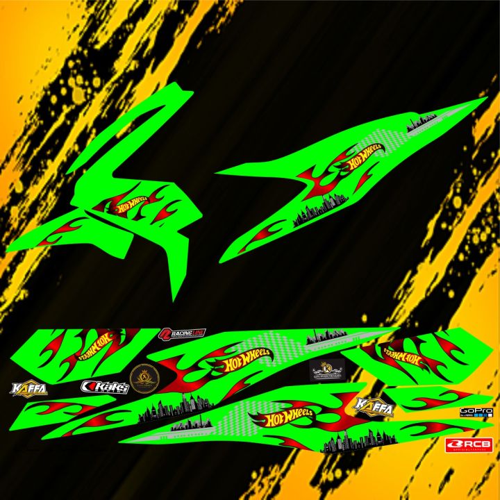 Striping Variasi Beat Deluxe Beat Street New Baru Sticker List Api ...