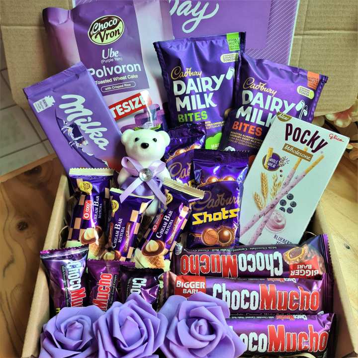 Purple Lovers Set Bundle for Boyfriend Girlfriend Valentines Birthday ...