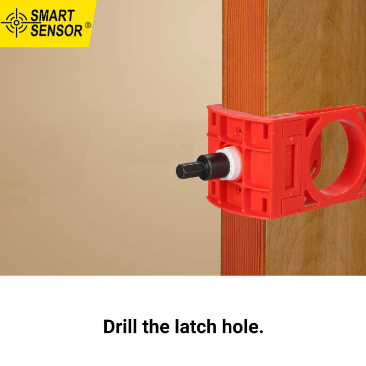 Lock Installation Kit with Guide Template for Wood Doors | Lazada