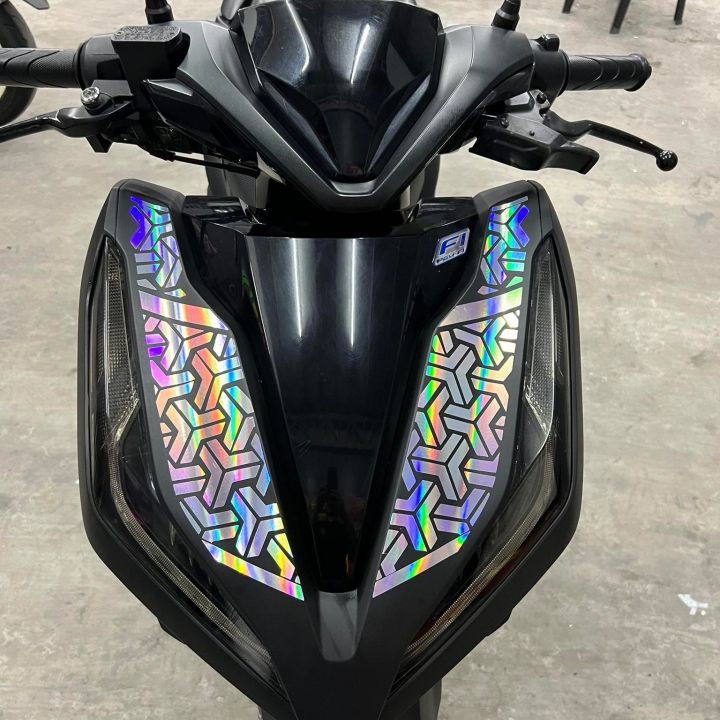 Giometric Accent Front Cover Decals Sticker For Honda Click | Lazada PH