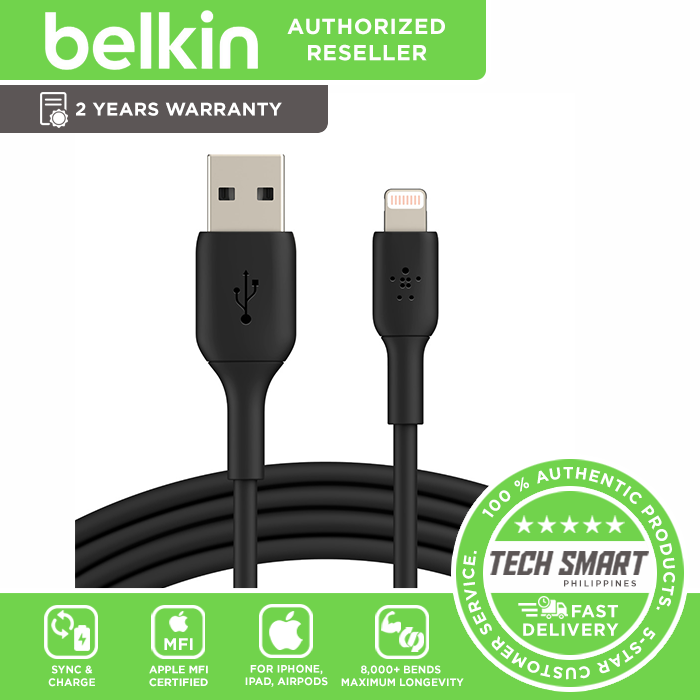 Belkin Lightning Cable (Boost Charge Lightning to USB Cable (1m/3.3ft ...