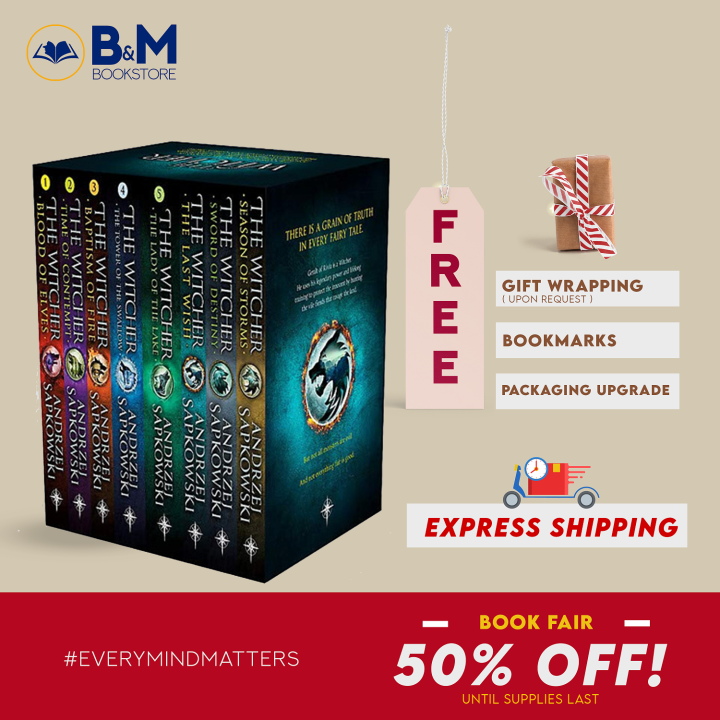 The Witcher Boxed Set: 4 Books Set and The Complete set | Lazada PH