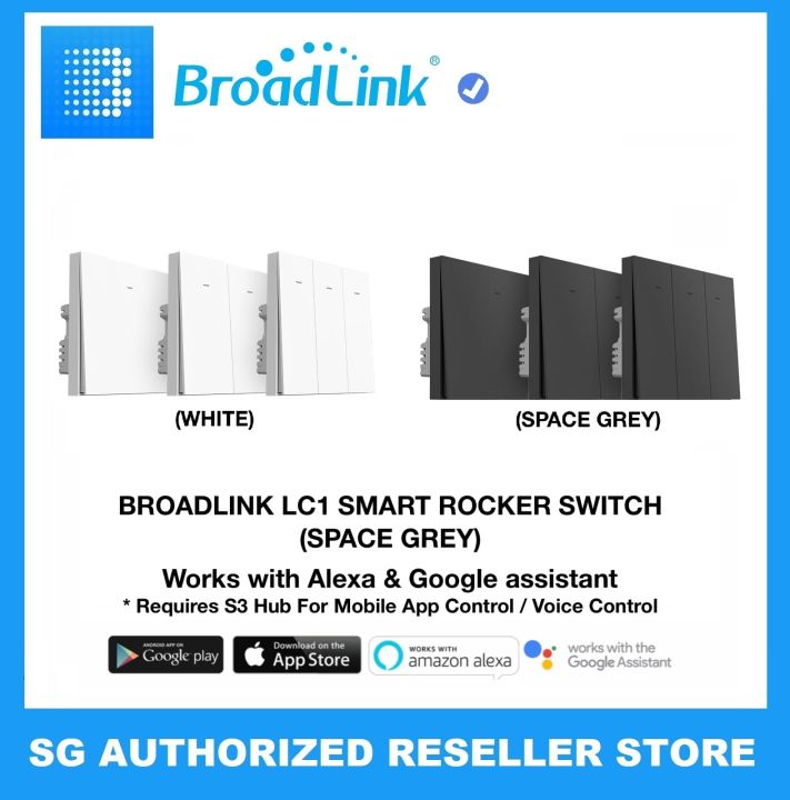 BroadLink LC1 Light Switch, Elegant Smart Switches, Smart Home ...