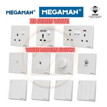 ~SIRIM~Megaman Z8 SSO Switch Socket and Wall Switch Modern Tartan ...
