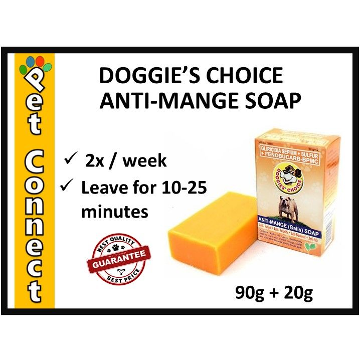 Doggie's Choice ANTI MANGE Soap Doggies Dog Soap Galis Kati Skin ...