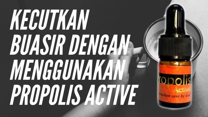 1 Botol PROPOLIS ACTIVE 100% ORIGINAL Penawar Buasir isi 5 ml | Lazada