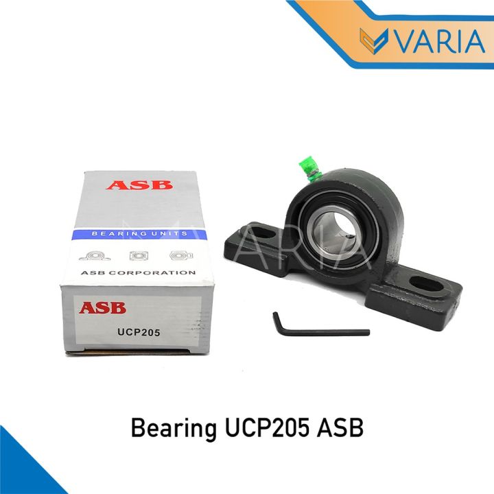 Bearing UCP 205 ASB As 25 mm Laher Pillow Block Duduk | Lazada Indonesia
