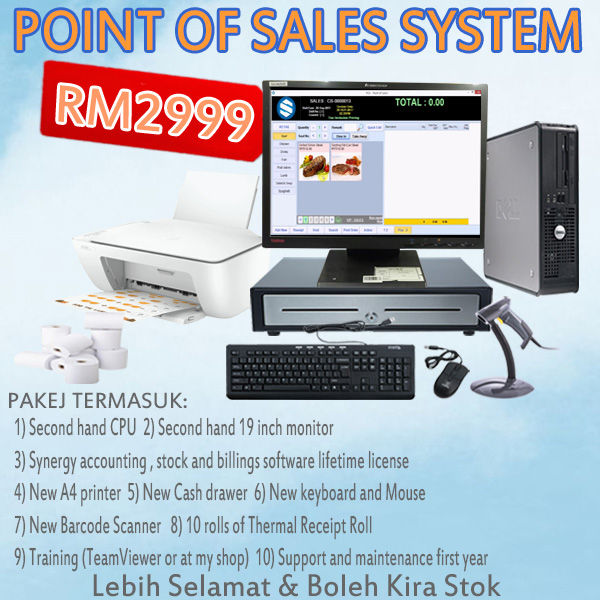 Synergy Accounting , Stock and Billings Point of Sales POS System | Lazada