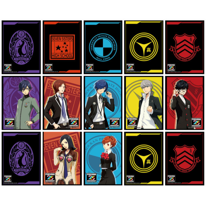 Bushiroad Sleeve Persona P25th P1 P2 P3 P4 P5 St Hermelin