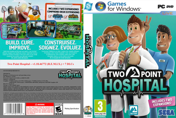 Two Point Hospital PC GAME [Offline INSTALLATION] | Lazada