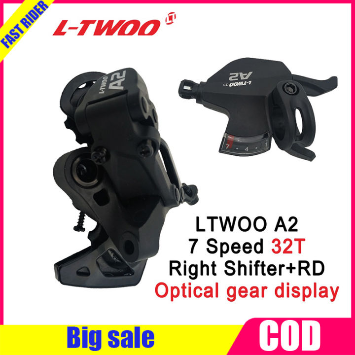 LTWOO A2 7 21 Speed Shifter Brake Speed Shifter Bicycle Lever Rear ...