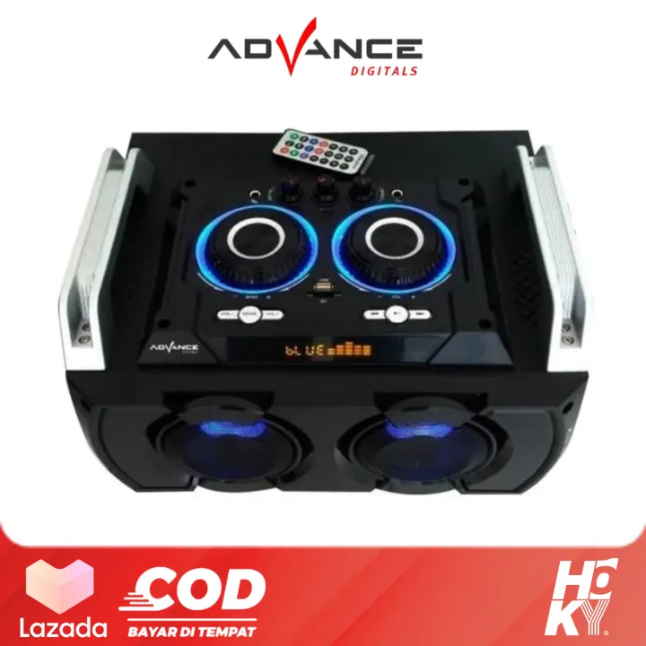 Speaker Bluetooth Advance M8300BT Hi Fi Speaker Karaoke 2 Port ...