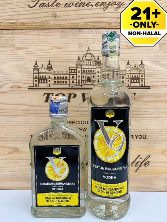 V9 Vodka Lemon 🍋 700ml / 350ml💯 Original Ready Stock | Lazada