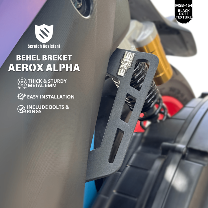 Breket Behel Aerox Alpha Turbo 2025 - Bracket Motor Exie Art | Lazada ...