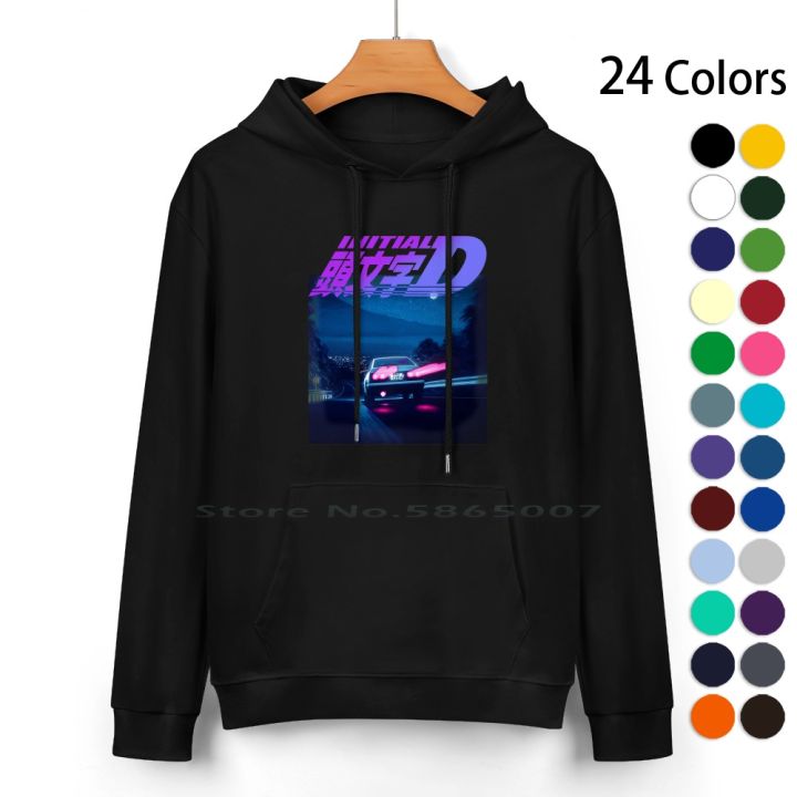 2023 NEW Initial D Neon Ae86 Pure Cotton Hoodie Sweater 24 Colors Neon ...