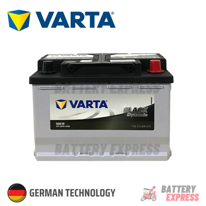 Varta Battery DIN66 / LN3 Maintenance Free Black - Premium Car Battery | Lazada PH