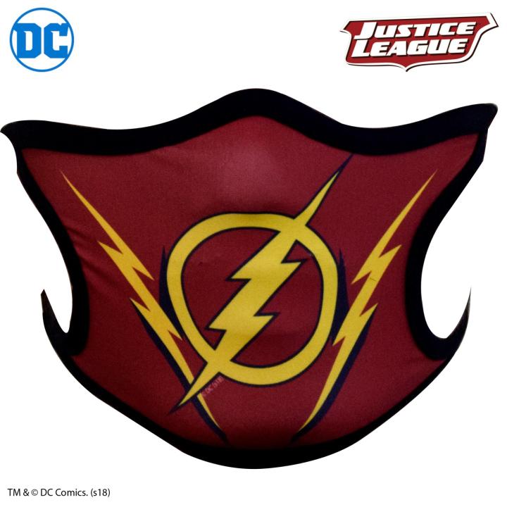The Flash Pollution Face Mask (DC Justice League Official Merchandise ...