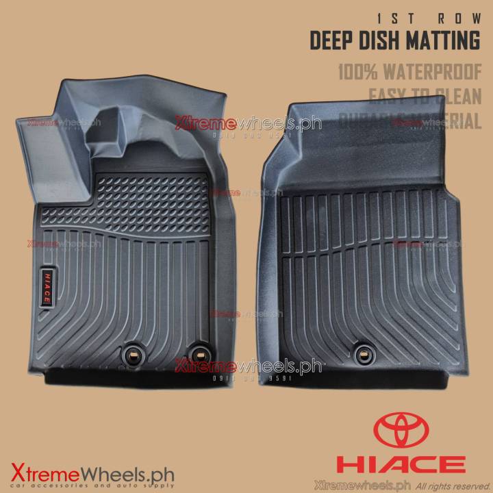 Hi Ace Commuter deluxe / GL / Super Grandia 2019-2024 Front Row Only ...