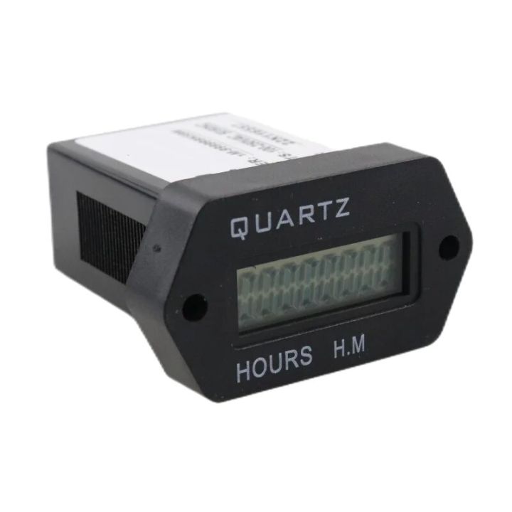 【100%-original】 Digital Hour Meter Engine Tachometer Time Counter With ...