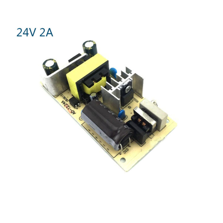 DC 24V 2A Switching Power Supply Module 48W AC-DC Power Supply Board AC100-240V to DC 24V with ...