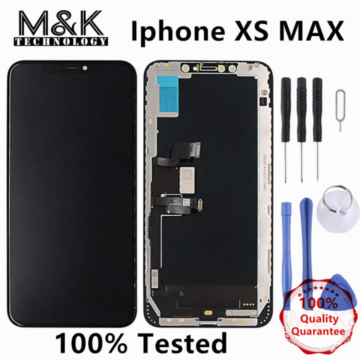 Original MK LCD 100% Test OLED LCD Display Assembly For IphoneXS MAX ...