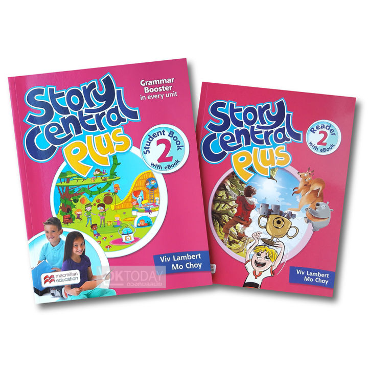 STORY CENTRAL PLUS 2 : STUDENT’S BOOK WITH READER & EBOOK PACK BY DKTODAY | Lazada.co.th