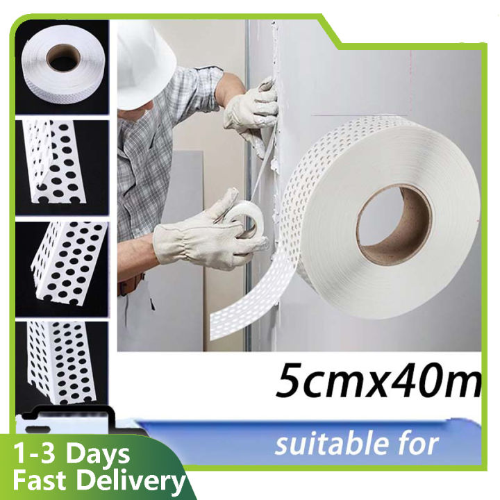 5cm X 40m PVC Corner Bead Tape Self Adhesive Corner Protection Tape For ...