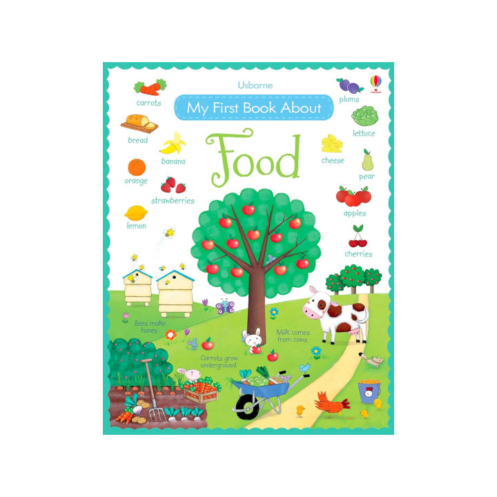 Usborne My First Book about Food Sticker Book | Lazada PH