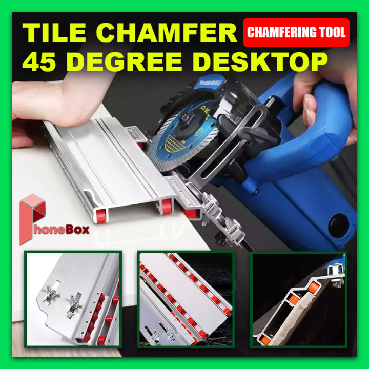 45 Degree Chamfering Cutter Stone Cutting Machine Marble Tile Ceramic ...