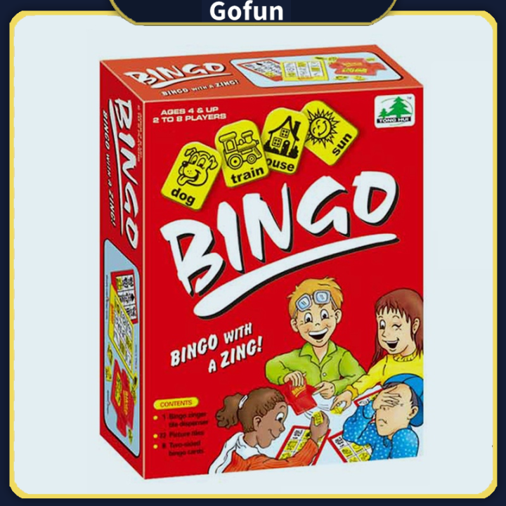 Bingo Board Game บอร์ดเกม สินค้ามีพร้อมส่ง For Family Party Game ...