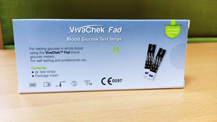 VivaChek Fad Blood Glucose Test Strips | Lazada PH