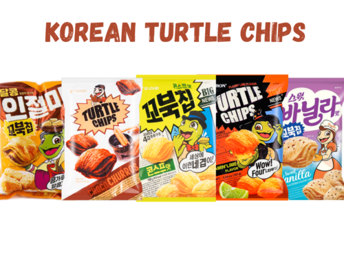 Korea Orion Turtle Chips Kkobuk corn Chips Flavour 65g , 80g / Churros ...