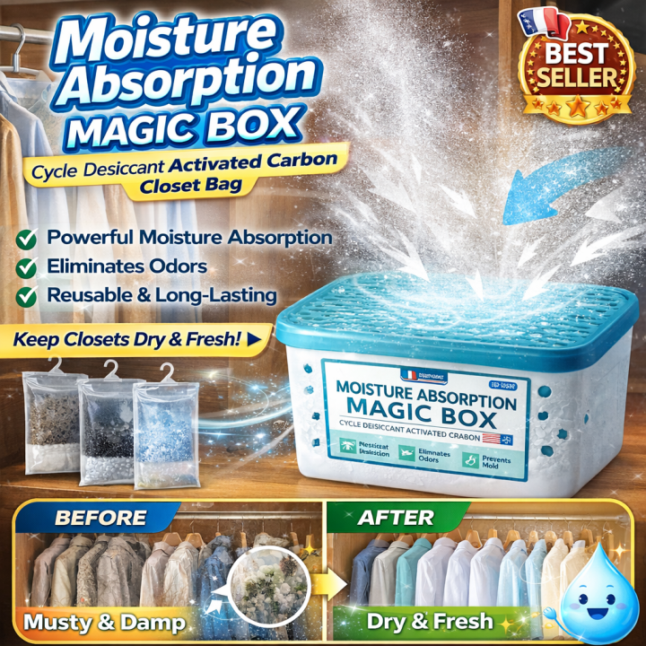 Air Magic Box Air Freshener Moisture Absorber Odor Eliminator ...