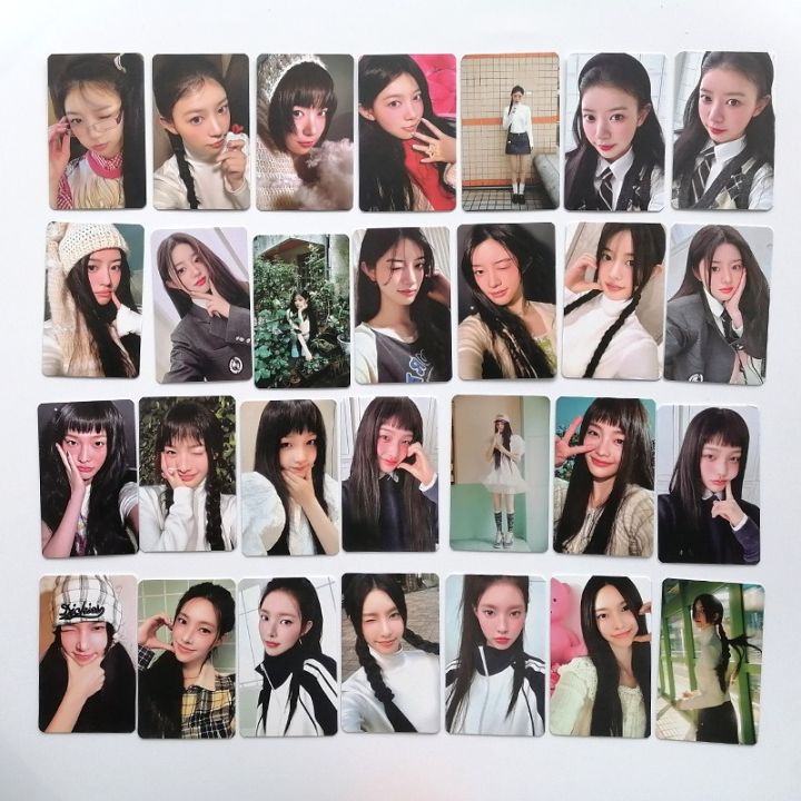 ILLIT Album Super Real Me Luckydraw Solo PhotoCards Hybe ILLIT Yunah Minju Moka Wonhee Iroha ...