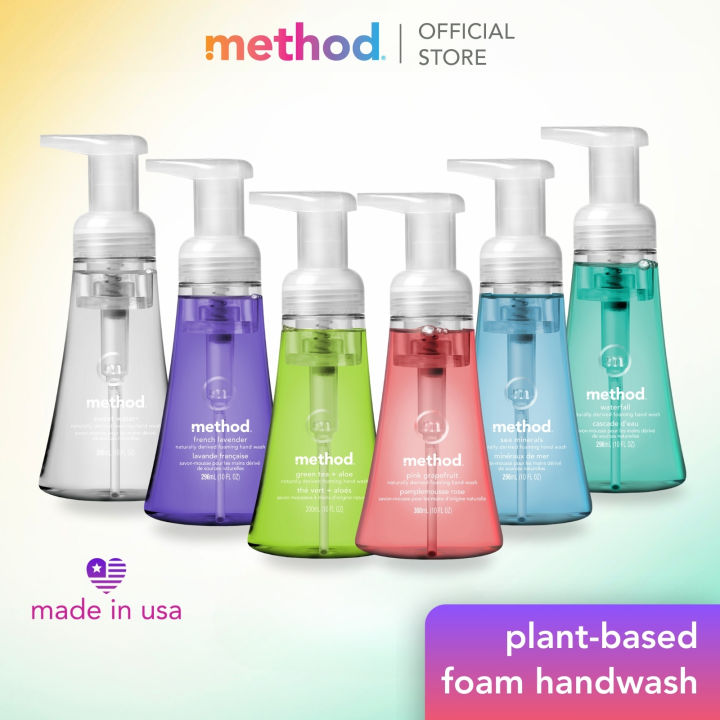 method foaming hand wash 300ml (assorted scents) | Lazada Singapore