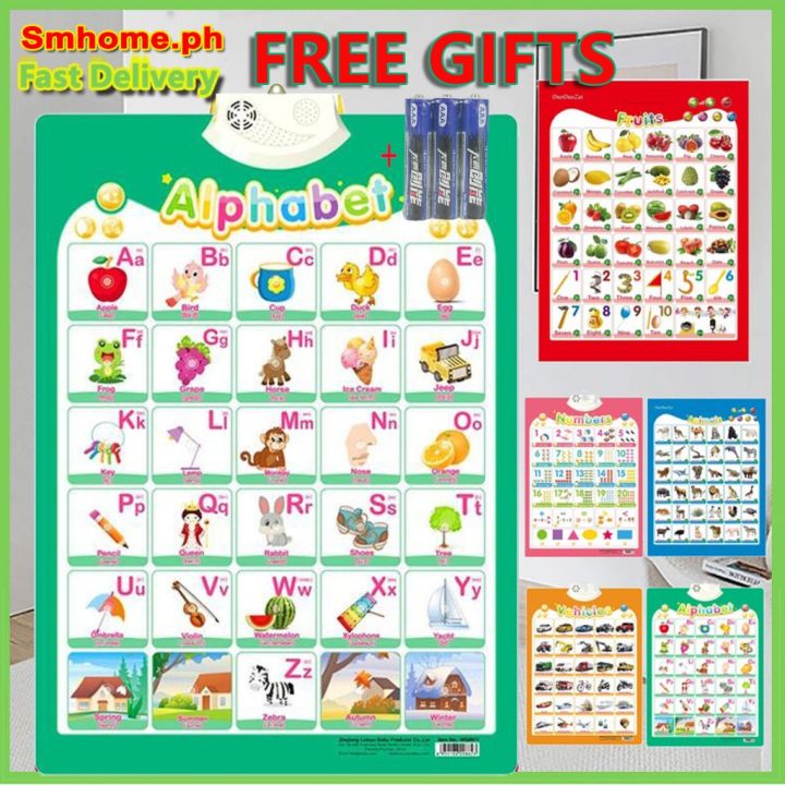 COD Talking chart For Kids ABC Chart With Sounds Alphabet Learning ...
