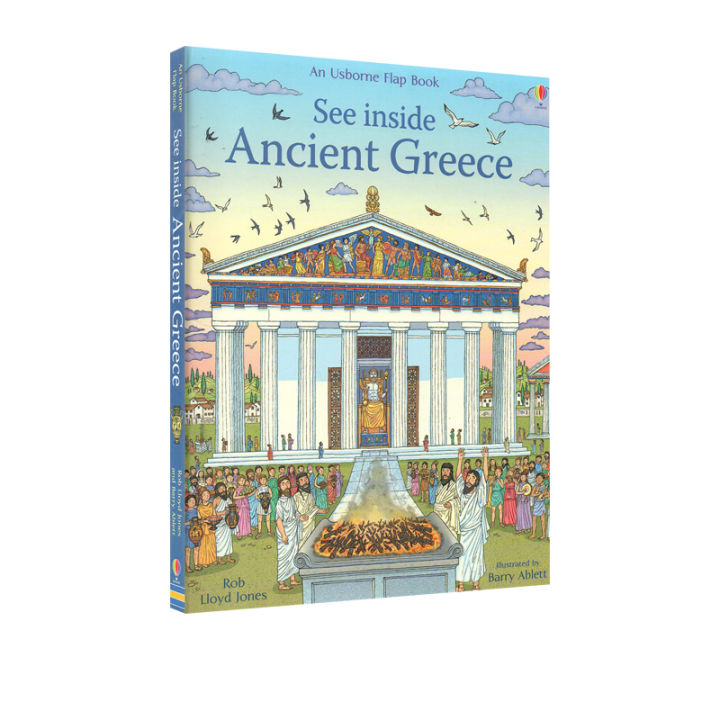 Original English Usborne see inside ancient Greece look inside the ...