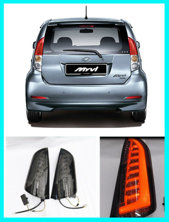 PERODUA MYVI 2005-2010 1st Generation DYNAMIC LED REAR TAIL LAMP WITH ...