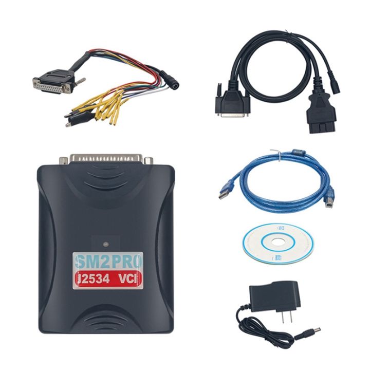 SM2 PRO J2534 VCI PCM ECU Programmer Car Diagnostic Tool ECU Read&Write ...