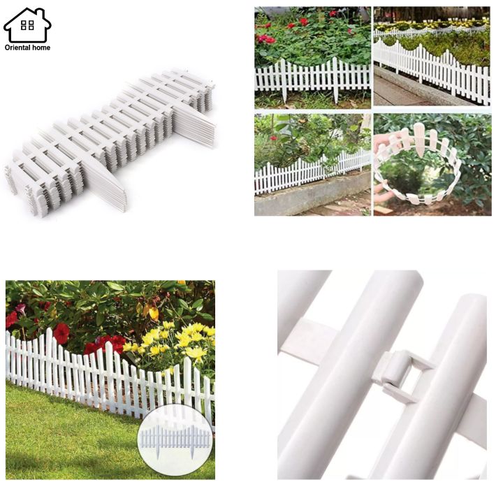 Plastic Fence Home Living Decorative Gardening Stand For Plant Rack ...