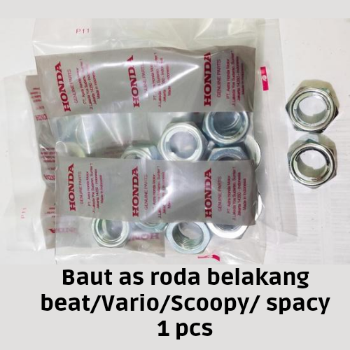 MUR BAUT AS RODA 16 MM KUNCI 24 HONDA BEAT VARIO SCOOPY SPACY DLL ...