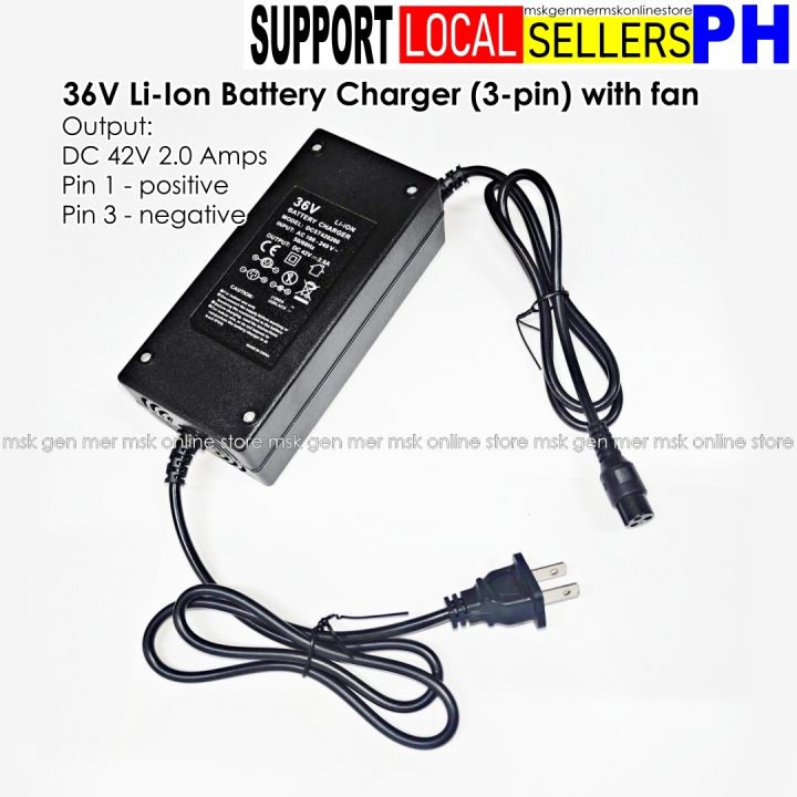 Mober S10 Charger Electric Scooter Battery Charger Li-Ion Battery ...