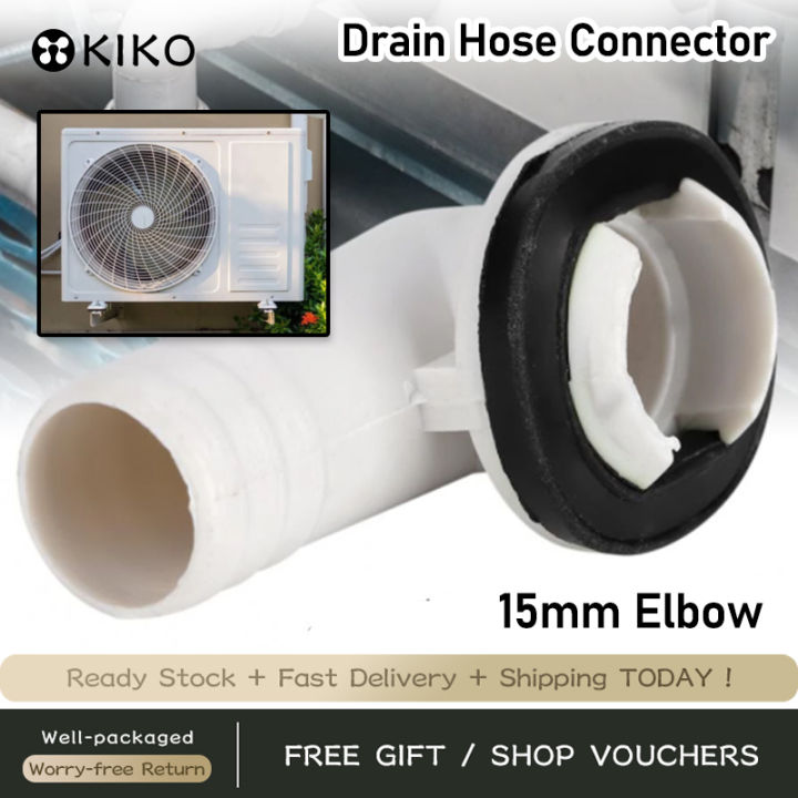 IN STOCK Mini Air Conditioner AC Drain Hose Connector Elbow Fitting ...