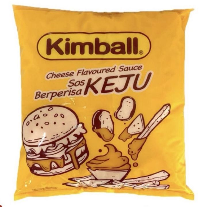 KIMBALL CHEESE FLAVOURED SAUCE 🧀🧀/ SOS BERPERISA KEJU 1KG | Lazada