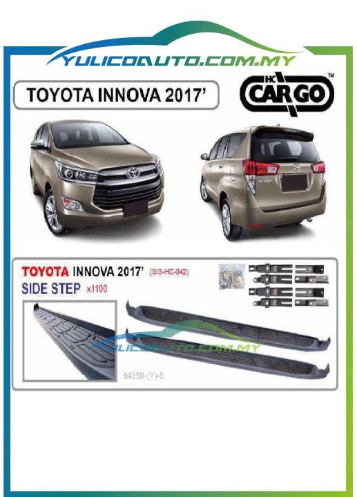Toyota Innova 2016 2017 OEM Running Board Side Step | Lazada