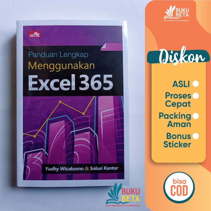 Buku Beta - Panduan Lengkap Menggunakan Excel 365 - Yudhy Wicaksono | Lazada Indonesia