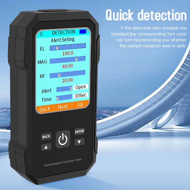 3in1 Multifunctional Electric Field Magnetic Field RF Radiation ...